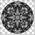 Layerd Grayscale Techno Spheres (Texture)