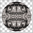 Layerd Grayscale Techno Spheres (Texture)