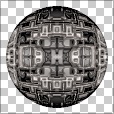 Layerd Grayscale Techno Spheres (Texture)
